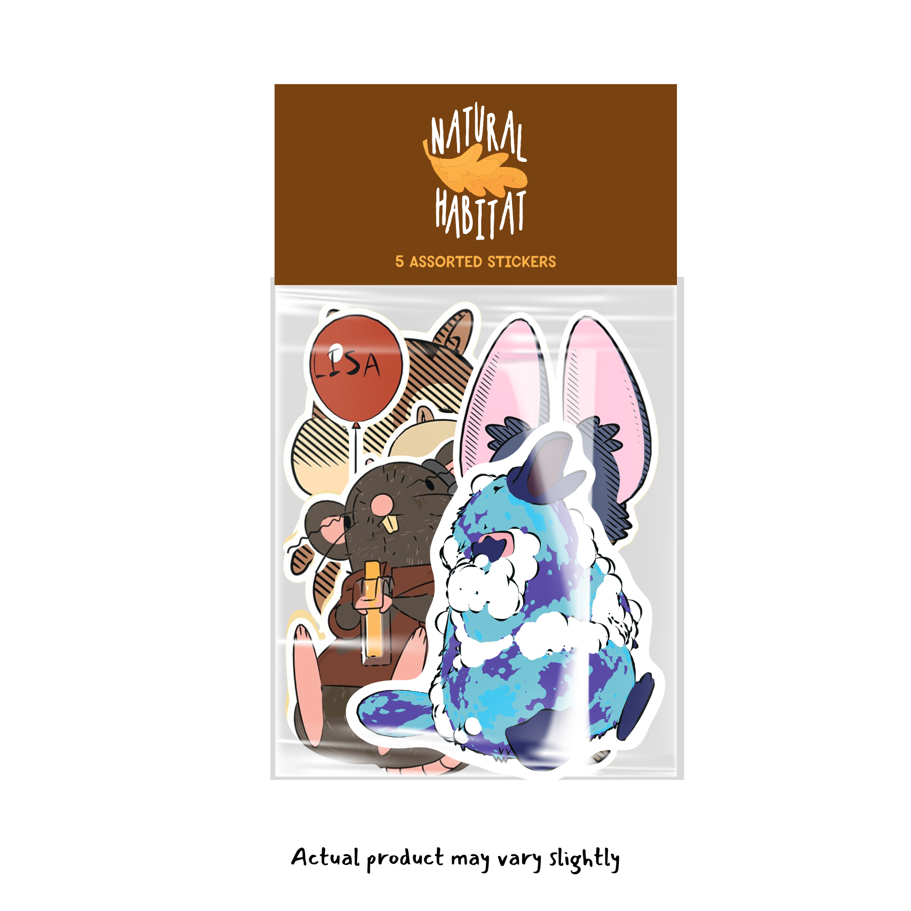 Natural Habitat Sticker Pack