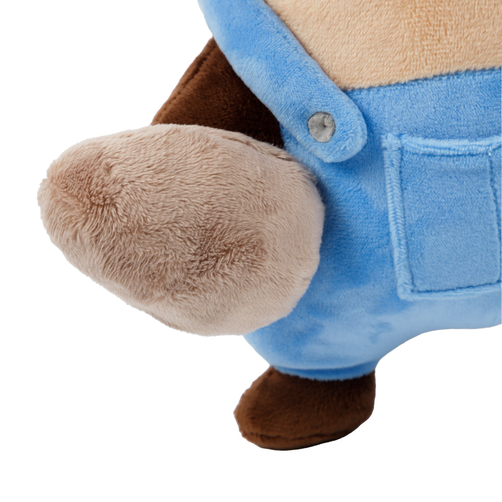 Kevin the Otter Plush with Magnetic Rocks & Seashell – Natural Habitat